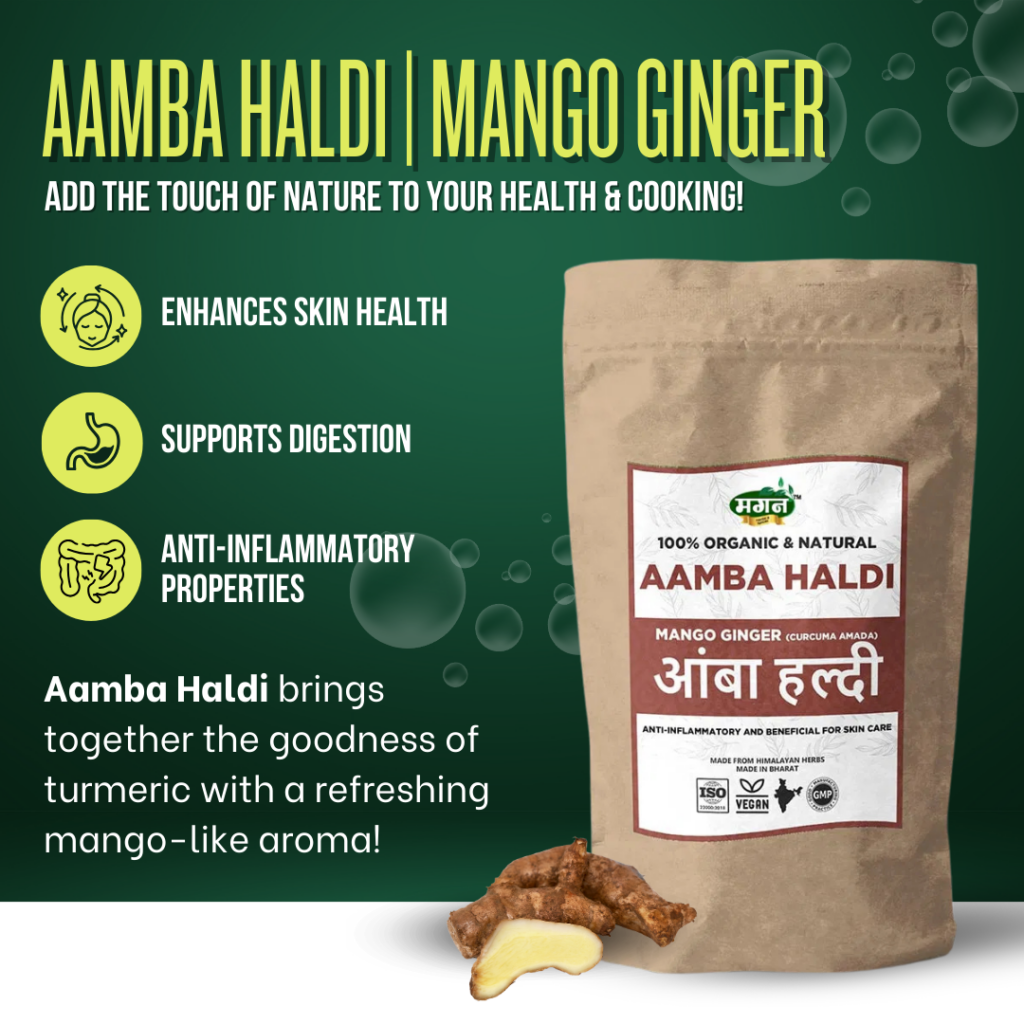 Aamba Haldi | Mango Ginger | आंबा हल्दी – Organic Green Tea | Pure ...